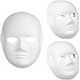 Amazon.com: VICASKY White Face Paint White Mask White Mask Full Face ...