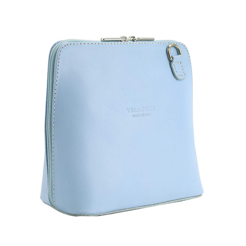 Genuine Italian Leather Vera Pelle Mini Cross Body Bag or Shoulder Bag ...