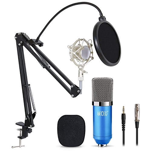 מוצר - TONOR Pro Condenser PC Microphone Kit with 3.5mm XLR Mic for ...
