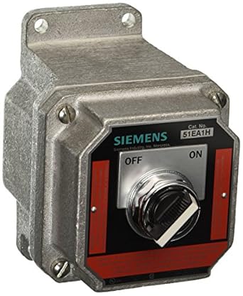Siemens 51C159H Hazardous Location NEMA Control Station, 1 Command ...