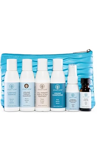Ovation Hair Travel Set - Volume Therapy Shampoo, Cell Hair & Scalp ...