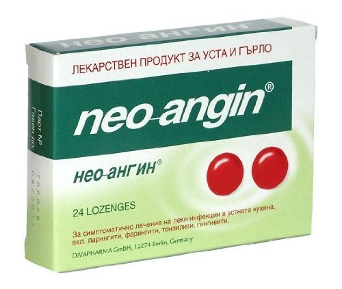 Buy Neo-Angin?? N - 24 s / Lozenges For Sore Throath, Laryngitis ...