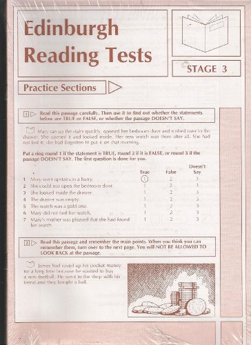 Edinburgh Reading Tests: 9780340583098: Amazon.com: Books