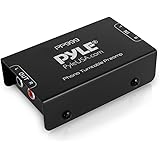 Pyle Phono Turntable Preamp - Mini Electronic Audio Stereo Phonograph ...