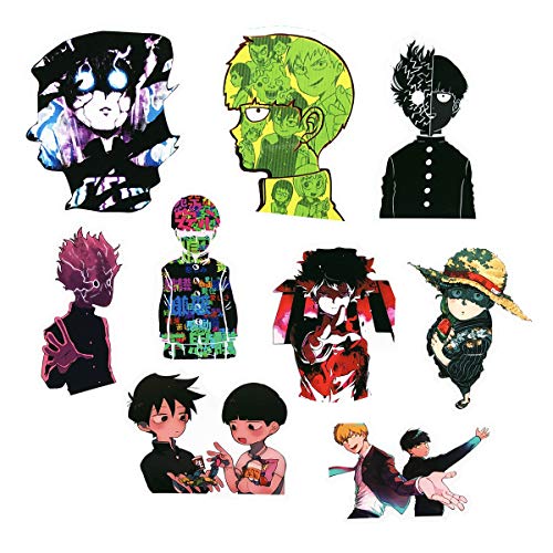 50pcs Cartoon Mob Psycho 100 Anime Stickers Laptop Computer Bedroom ...