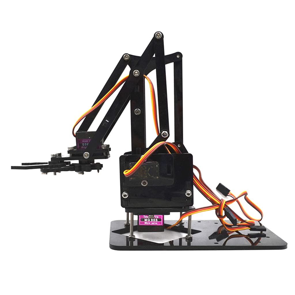 Mua Acrylic Mechanical Robot Arm Claw Humanoid Maker Learning Kit ...