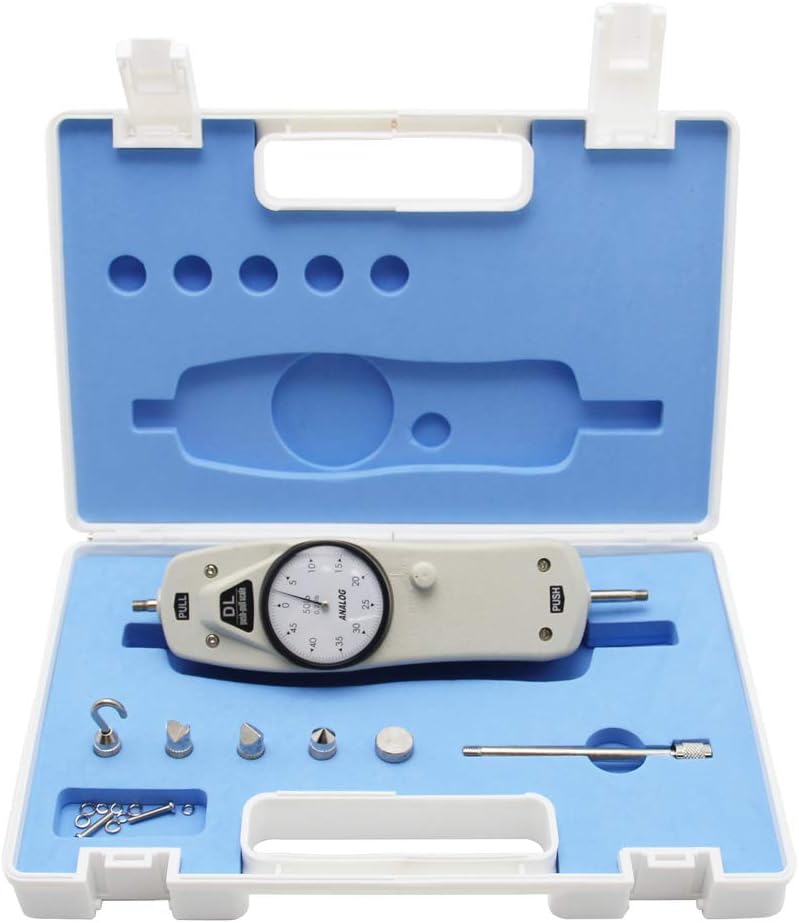BAOSHISHAN 5LBS Push Pull Force Gauge Force Gauge Tester for Tension ...