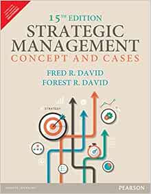 Strategic Management 15/e: David / David: 9789332548930: Amazon.com: Books