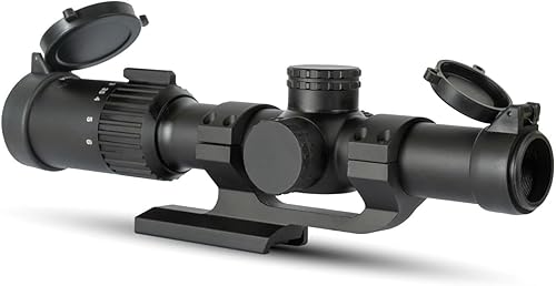 Monstrum Banshee 1-6x24 LPVO Rifle Scope with Offset Scope Mount ...