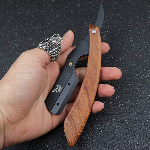 manual razors redwood handle shaver men's shaving razor professional ...