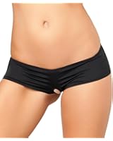 Amazon.com: Rene Rofe Women's Open-Up Bra Lace Teddy, Black, Medium/Large: Adult Exotic Teddies ...