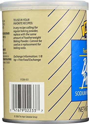 Hain Pure Foods Gluten-Free Featherweight Baking Powder, 8 oz. | Pricepulse