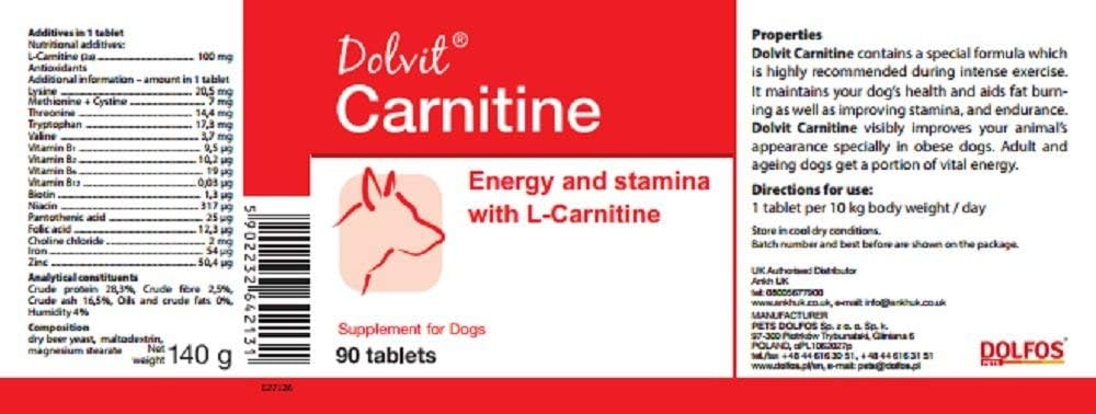 Dolvit Carnitine – Energy Stamina Weight Management well selected B ...