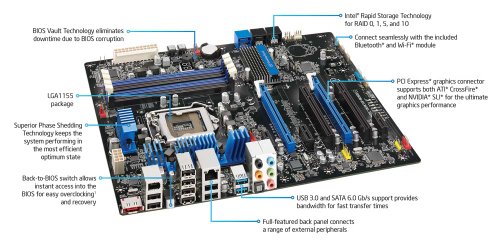PC Turnaround – Intel BOXDP67BGB3 Socket 1155, Intel P67, CrossFireX ...