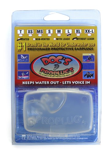 Doc's Pro Plugs X-Small Vented Ear Plug - Clear | Pricepulse