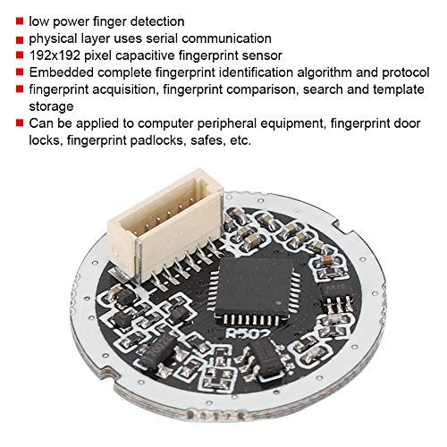 Fingerprint Recognition Module, Portable Embedded Electronic Digital Fingerprint Sensor, For ...