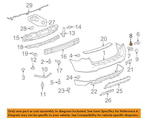 Amazon.com: GM Grommet - Part# 15265199: Automotive