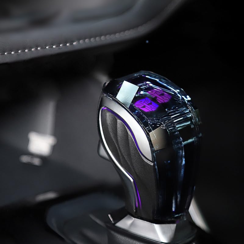 suupar Touch Activated Color Changing LED Crystal Automatic Shift Knob ...