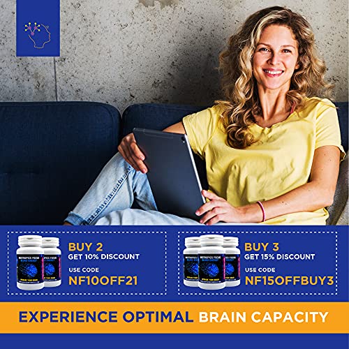 Nootropics Focus Brain Booster Supplement - Neuro Energy Pills, Enhance ...