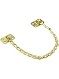 Deltana TC82U3 Solid Brass 12-Inch Long Transom Chain - Door Stops ...