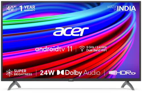 Acer 100 cm (40 inches) P Series Full HD Android Smart LED TV ...