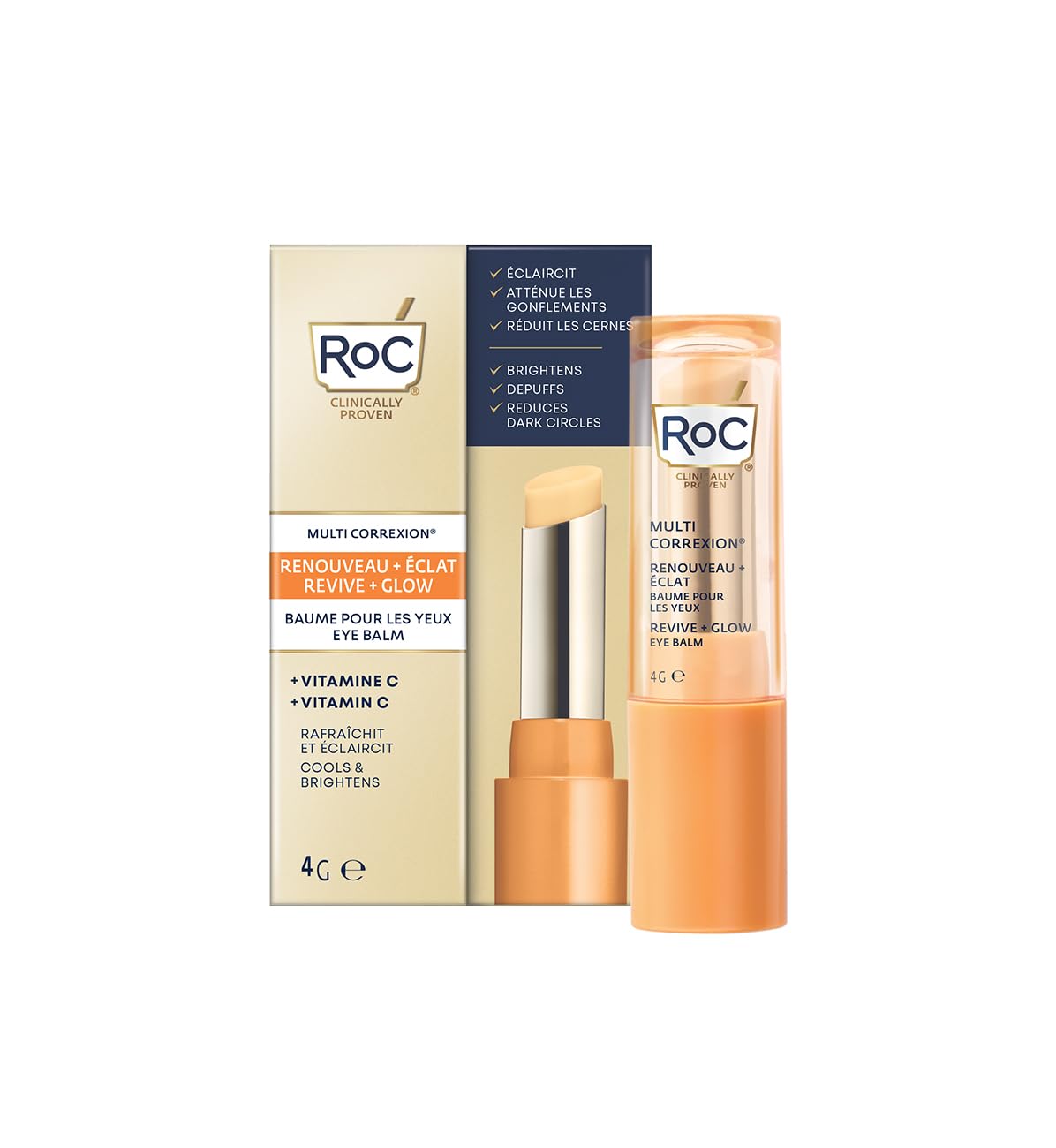 Mua RoC - Multi Correxion Revive + Glow Eye Balm - Vitamin C + Peptide ...
