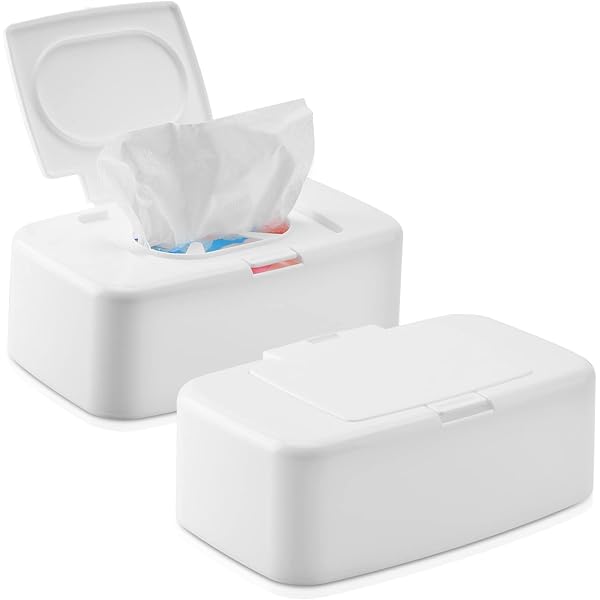 Travel Wipe Containers 4-Pack Portable Baby - Refillable Wipe Cases For ...