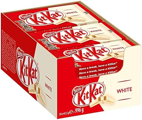 Kit Kat White, 41.5 gm - 24 Pieces price in Egypt | Amazon Egypt ...