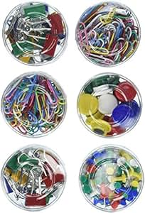 Amazon.com : Office Supplies All In 1 Combo Set - Paper Clips, Binder ...
