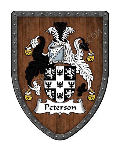 Amazon.com: Peterson Family Crest Custom Coat of Arms, Family Ancestry ...