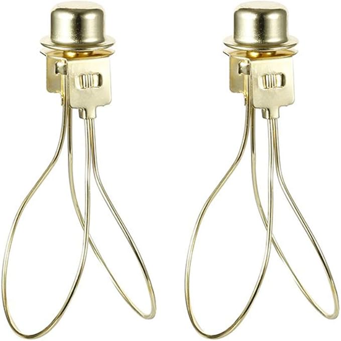 Penck Clip On Lampshade Adapters Lamp Shade Light Bulb Clip Adapter ...