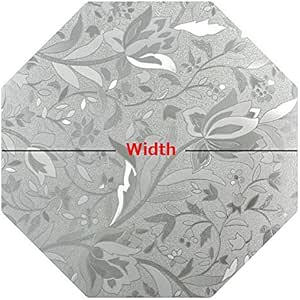 Amazon.com: AUTOTECH PARK Precut Octagon Window Film, Floral Series 5 ...