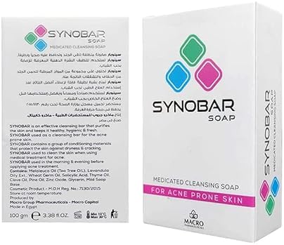 سعر Macro synobar soap for acne prone skin 100gm فى مصر | بواسطة امازون مصر | كان بكام