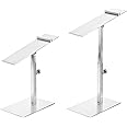 Amazon.com: uxcell Shoe Display Stand 2 Pack Adjustable Height High ...