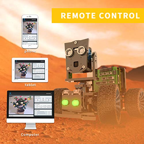Adeept Mars Rover PiCar-B Robot Car Kit for Raspberry Pi 4 3 Model B B+ ...