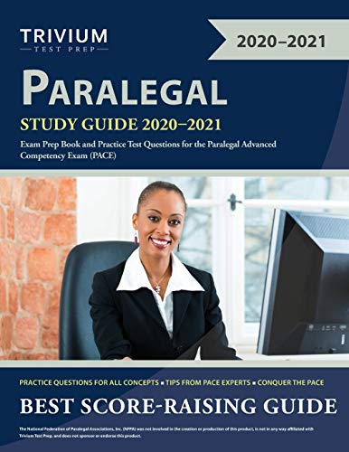 Paralegal Study Guide 2020-2021: Exam Prep Book and Practice Test ...