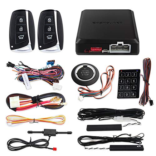 EASYGUARD EC002-HY Rolling Code PKE car Alarm System Passive keyless ...