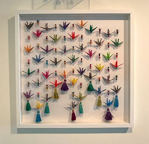 Amazon.com: Shadow box frame with origami cranes : Handmade Products