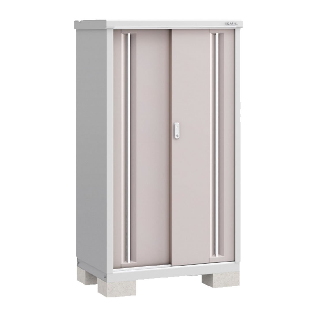 【予約】 【新潟長野 限定販売】イナバ物置 シンプリー MJX-096DP 長もの収納タイプ FW（フレンドリーホワイト） B01NBA817V フレンドリーホワイト 代引き手数料無料