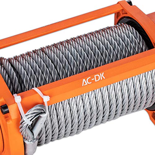 AC-DK 9500 lb Electric Winch Kit, 12V Waterproof IP67 Truck Winch with ...