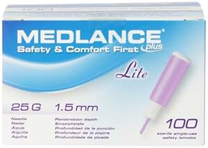 Amazon.com: Medlance Safety and Comfort First Plus Lite Single Use ...