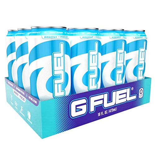 G Fuel Blue Ice Energy Formula, 16 oz can, 12-pack case in Saudi Arabia ...