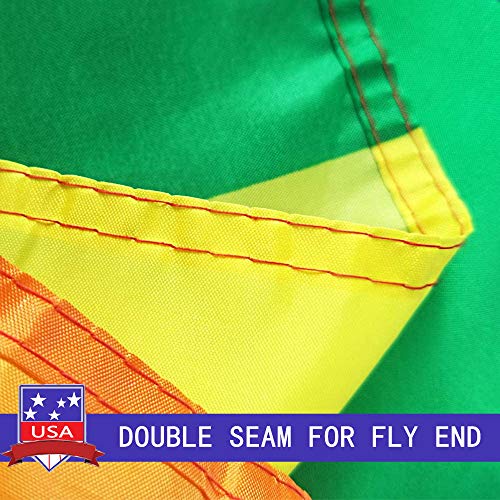 Kolitok Progress Pride Inclusive POC Rainbow Flag 3x5 Outdoor- Vivid ...