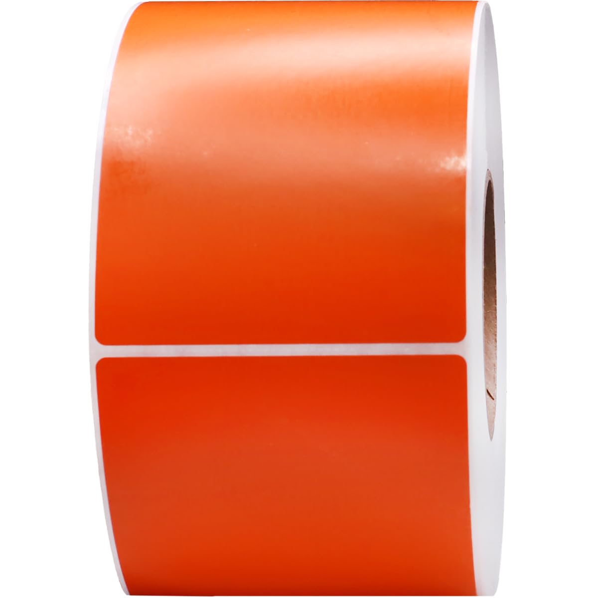 4 x 6 Thermal Transfer Orange Labels, 3? Inch Core, 1000 Count - Label ...