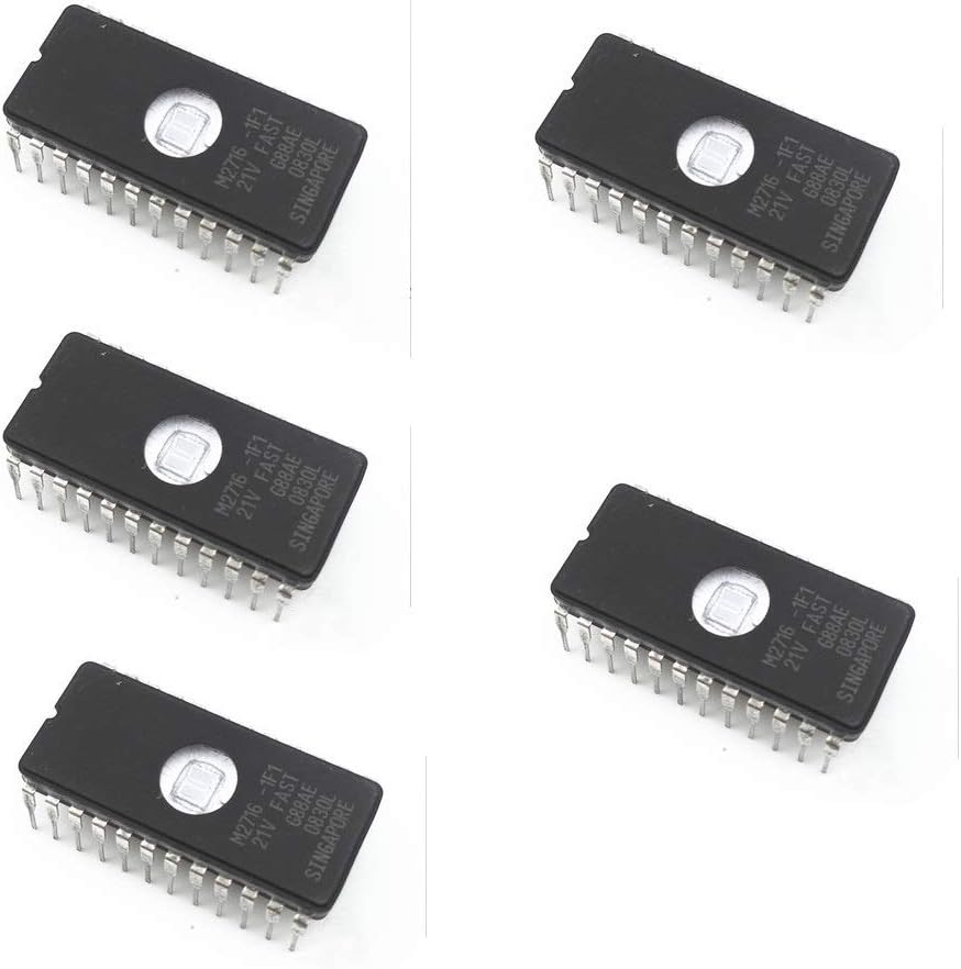 Amazon.com: Bestol 5pcs M2716-1F1 2716 Memory UV EPROM IC: Home Audio ...