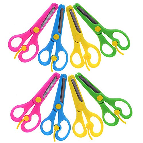 Kids Safety Scissors Preschool Training Scissors Children Safety ...