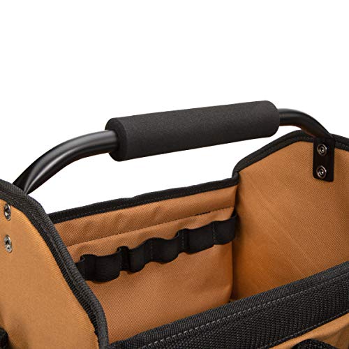 Dickies 12-Inch Durable Canvas Tool Tote Bag Organizer, 12 Exterior ...