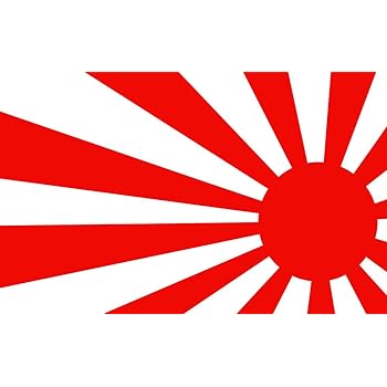 Amazon.com: (1) Japanese Rising Sun JDM Vinyl Decal Car Window Sticker ...