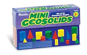 Amazon.com: Learning Resources Mini GeoSolids: Office Products
