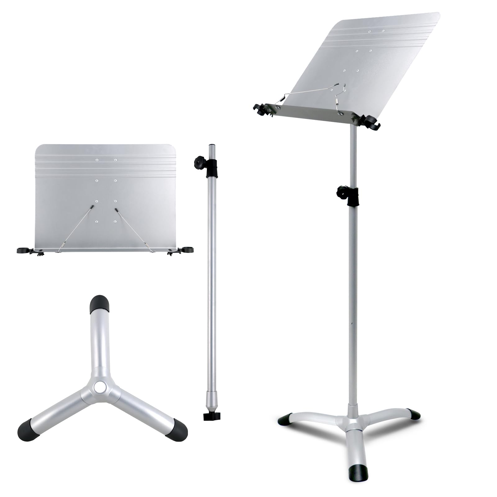 Mua RANMING Music Stand,Dual-Use Folding Sheet Music Stand & Desktop ...